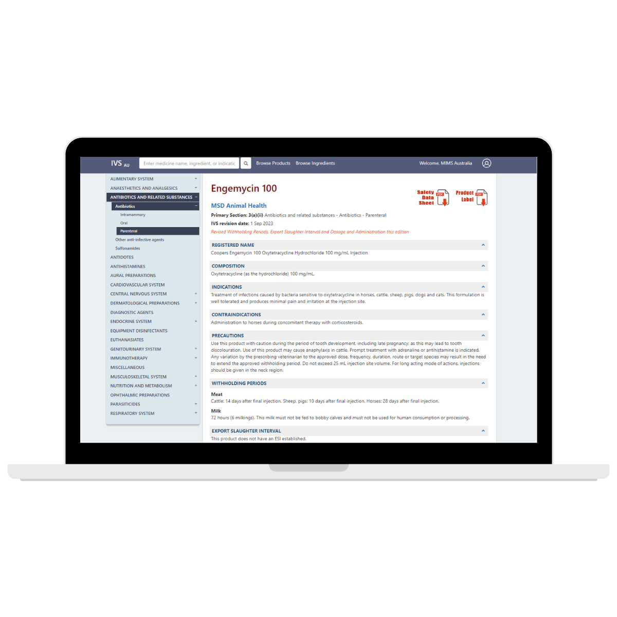 MIMS IVS Cloud – MIMS Australia